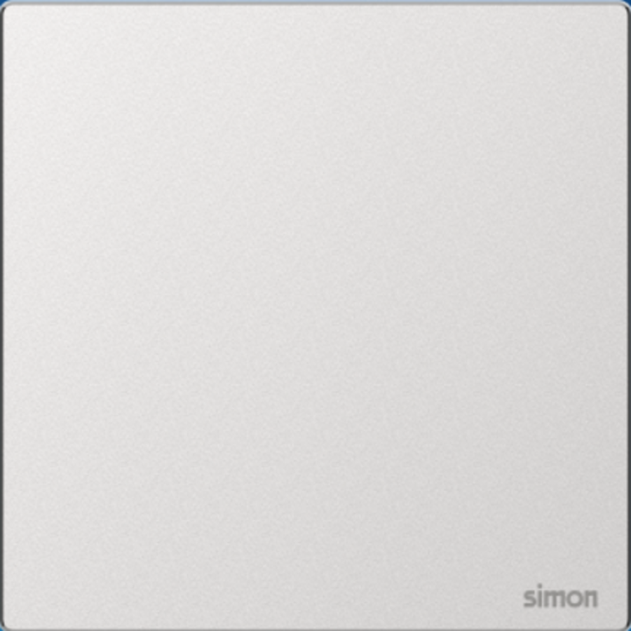 Bộ nút nhấn đơn Simon M7 Metal 661011FM-2A 16AX 250V màu Frosted Silver